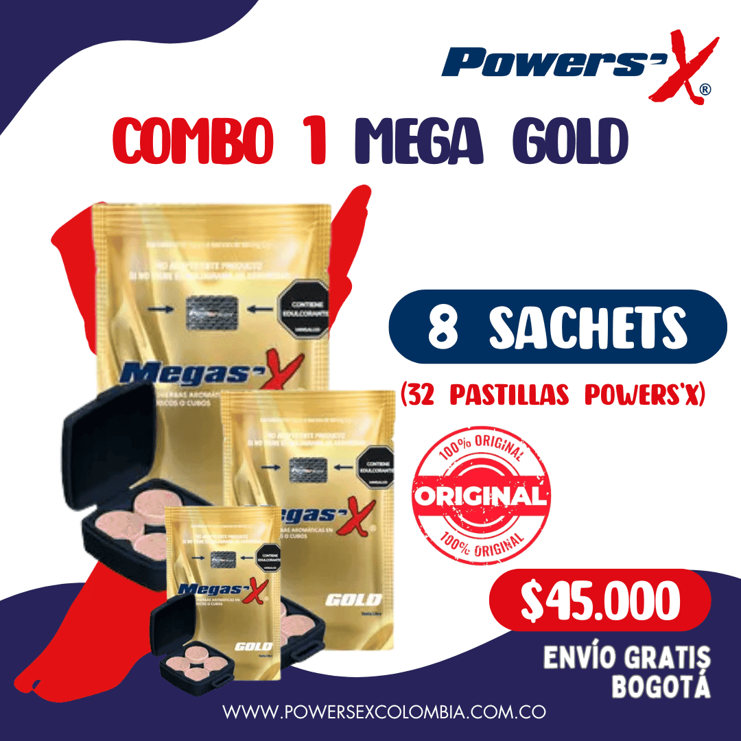 Combo 1 Mega Sex Gold Power Sex Colombia